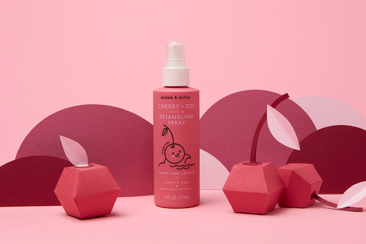 Best Clean Spray Detangler | Gentle, Knot-Free Hair Care – Dabble & Dollop