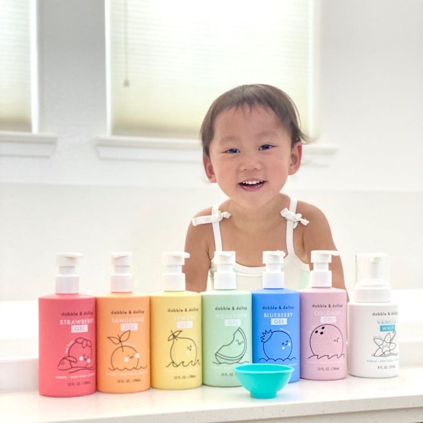 Rainbow of Bubbles Mixable Bath Soap for Kids – Dabble & Dollop