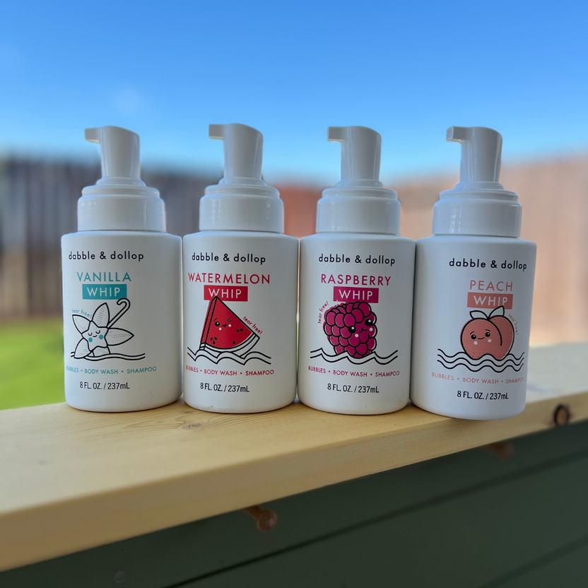 Natural Bath Products for Kids – Dabble & Dollop