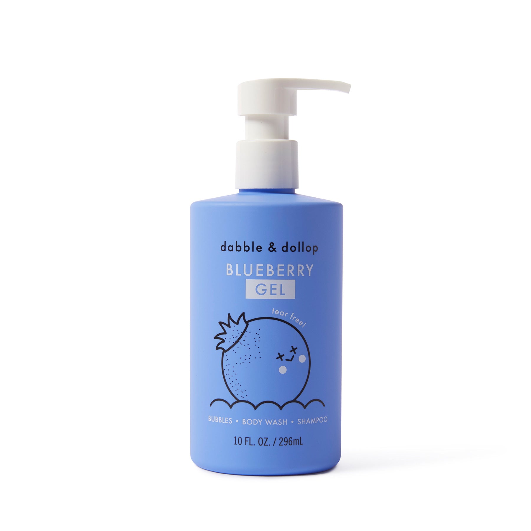 All Natural Blueberry Body Wash, Shampoo & Bubble Bath | Dabble & Dollop