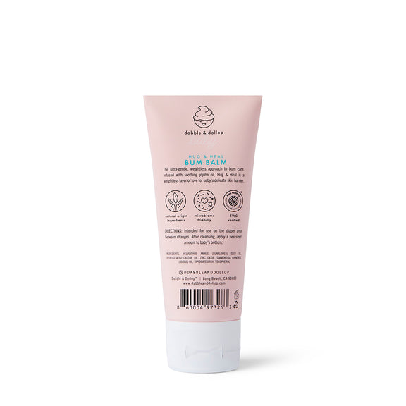 Hug & Heal™ Bum Balm Diaper Cream | Gentle, Zinc Oxide Care – Dabble ...